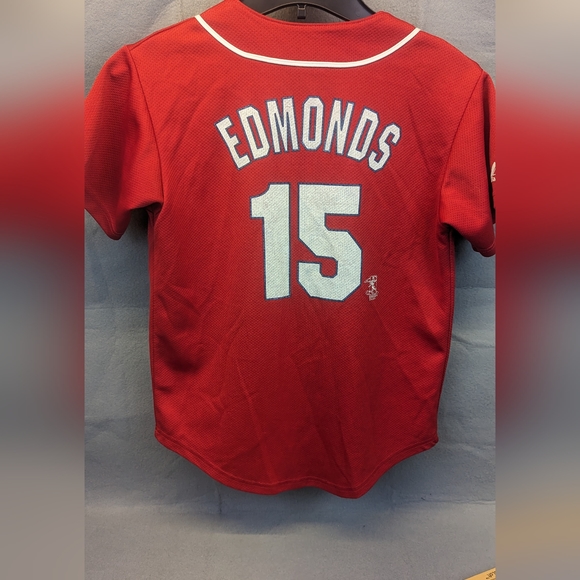 Shirts & Tops | Vintage St Louis Cardinals Jim Edmonds Jersey Majestic ...
